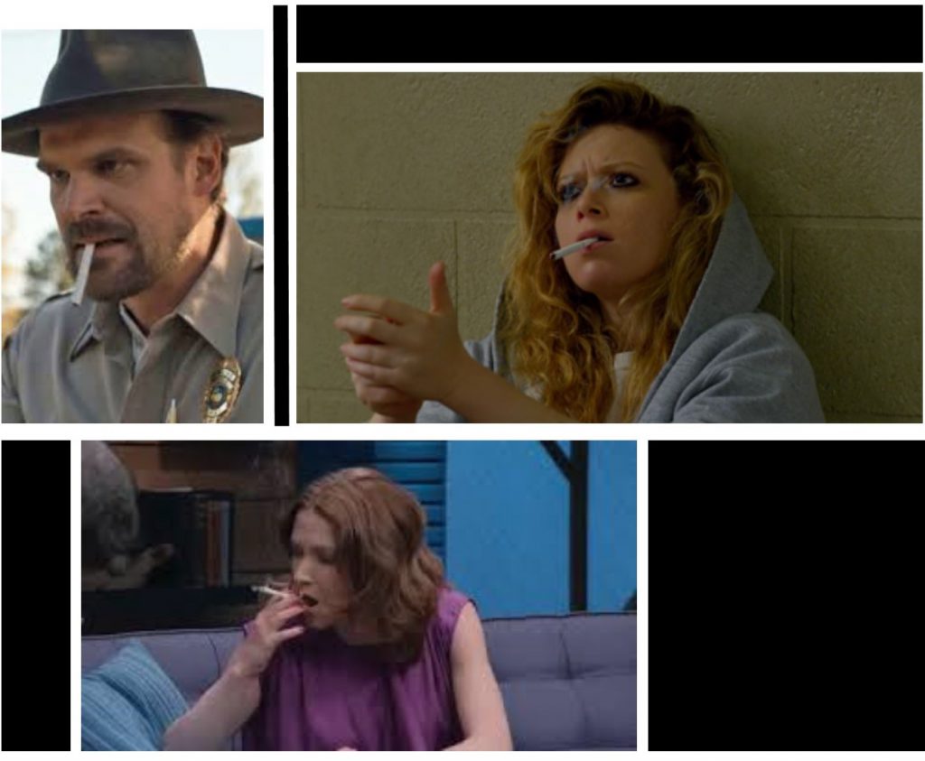 as the plots thicken on new tv shows...so does the smoke! - Quit ...
